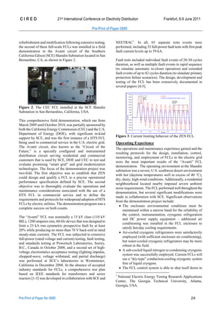 Saturated core fault current limiter field experience at a distribution substation | PDF | Power ...