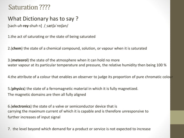 Saturation vs satisfaction in it industry | PPTX