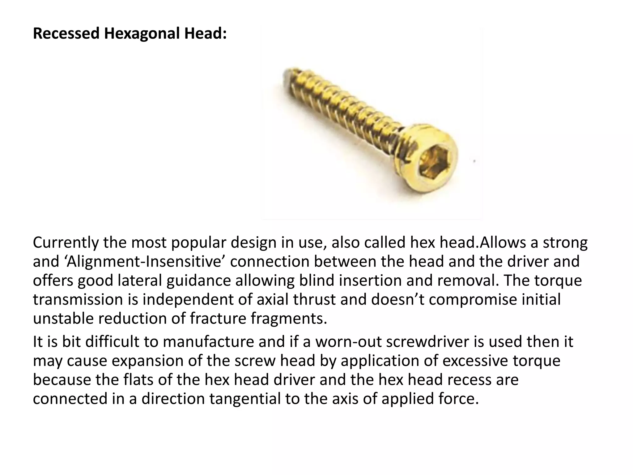 Anatomy of a bone screw, cortical screw vs cancellous screw, wood screw ...
