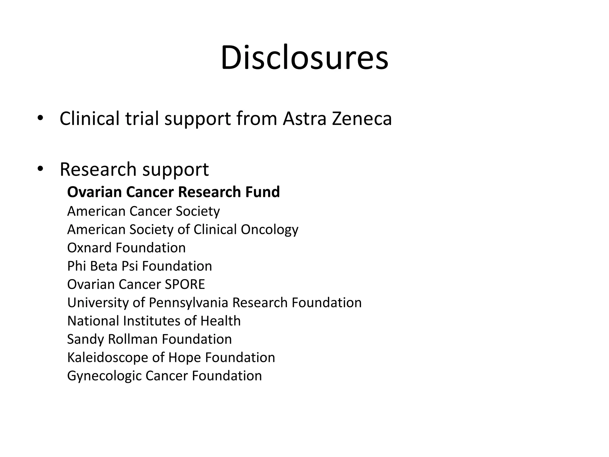 When Cancer Comes Back, Sarah Adams, MD | PPT