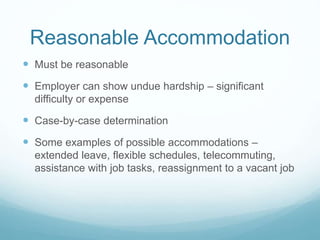 Cancer in the Workplace, Ann Hodges | PPTX