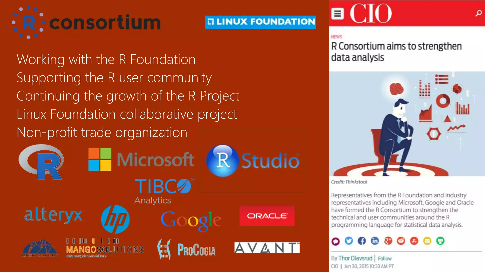 Inside the R Consortium | PPTX