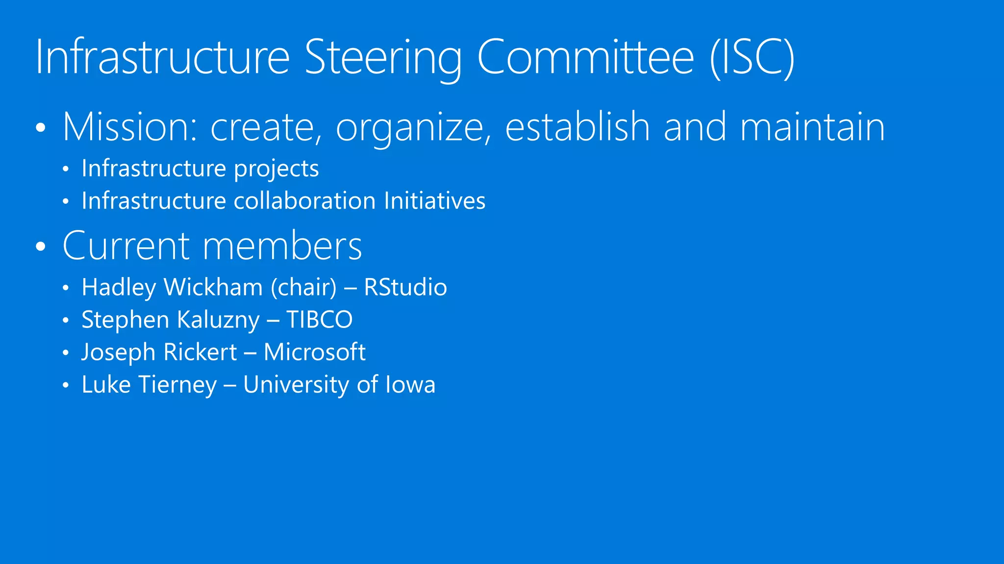 Inside the R Consortium | PPTX