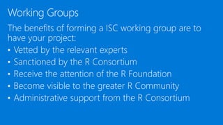 Inside the R Consortium | PPTX