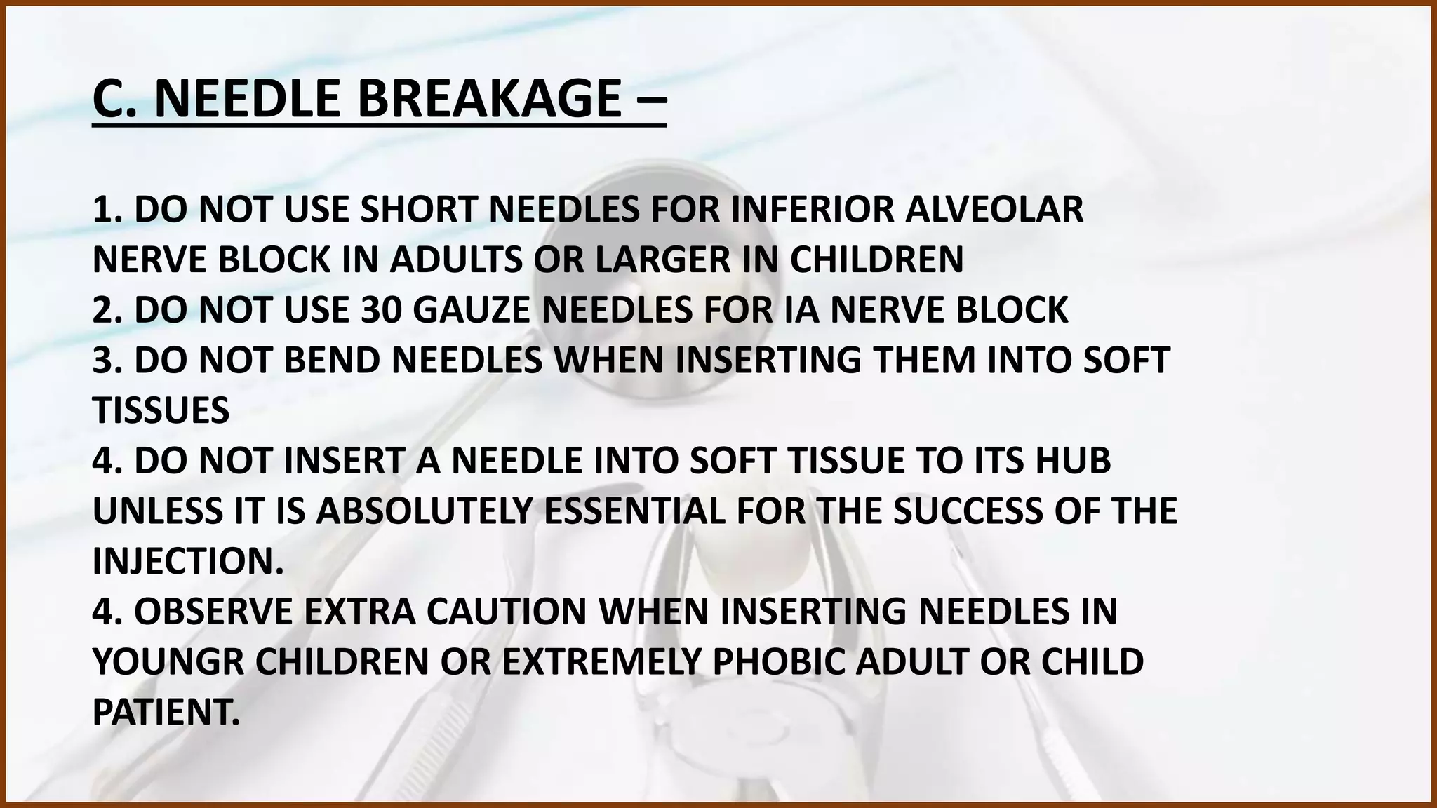 Complication of Tooth extraction and management | PPTX
