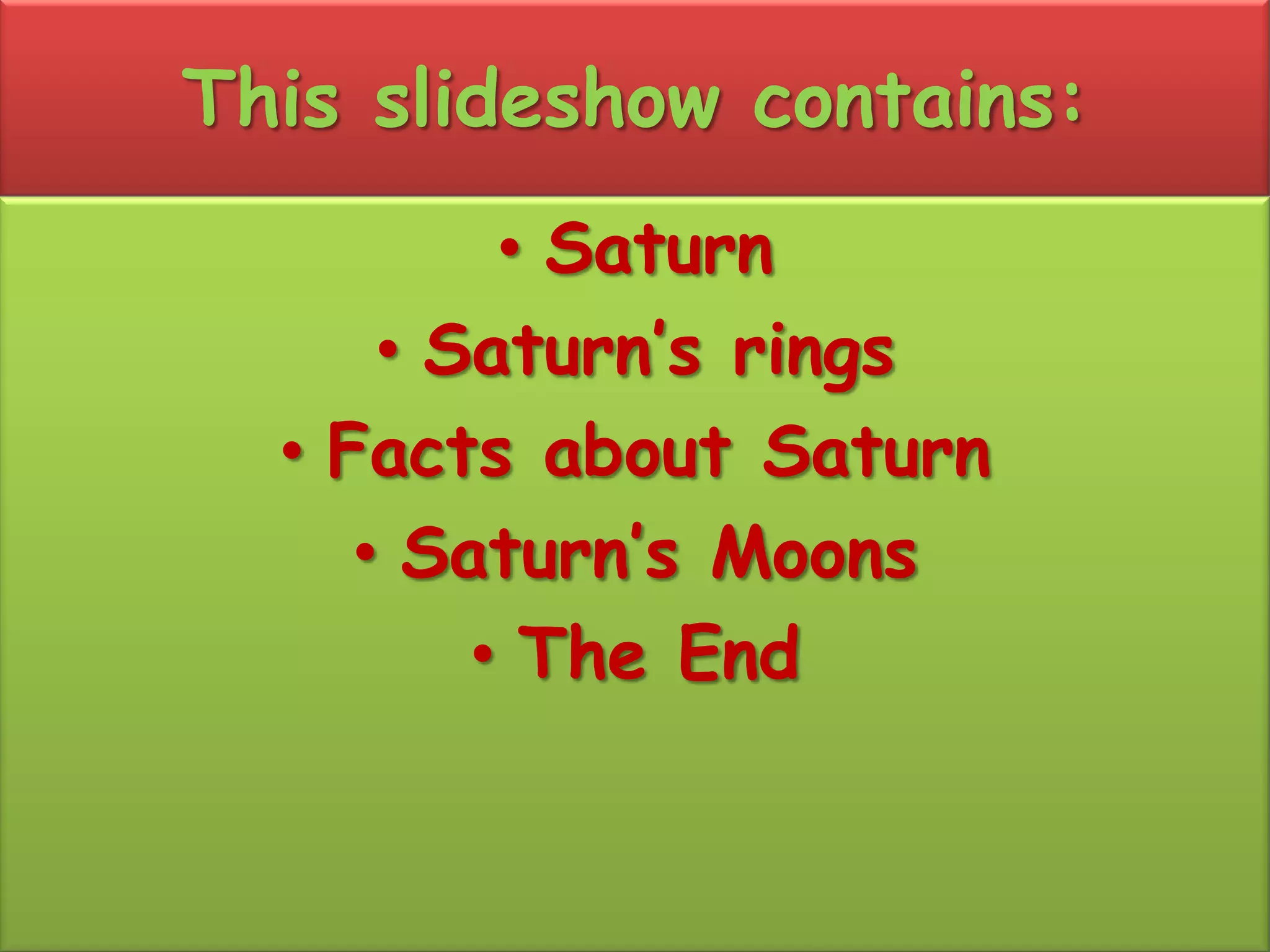 Saturn | PPTX | Space and Astronomy | Science