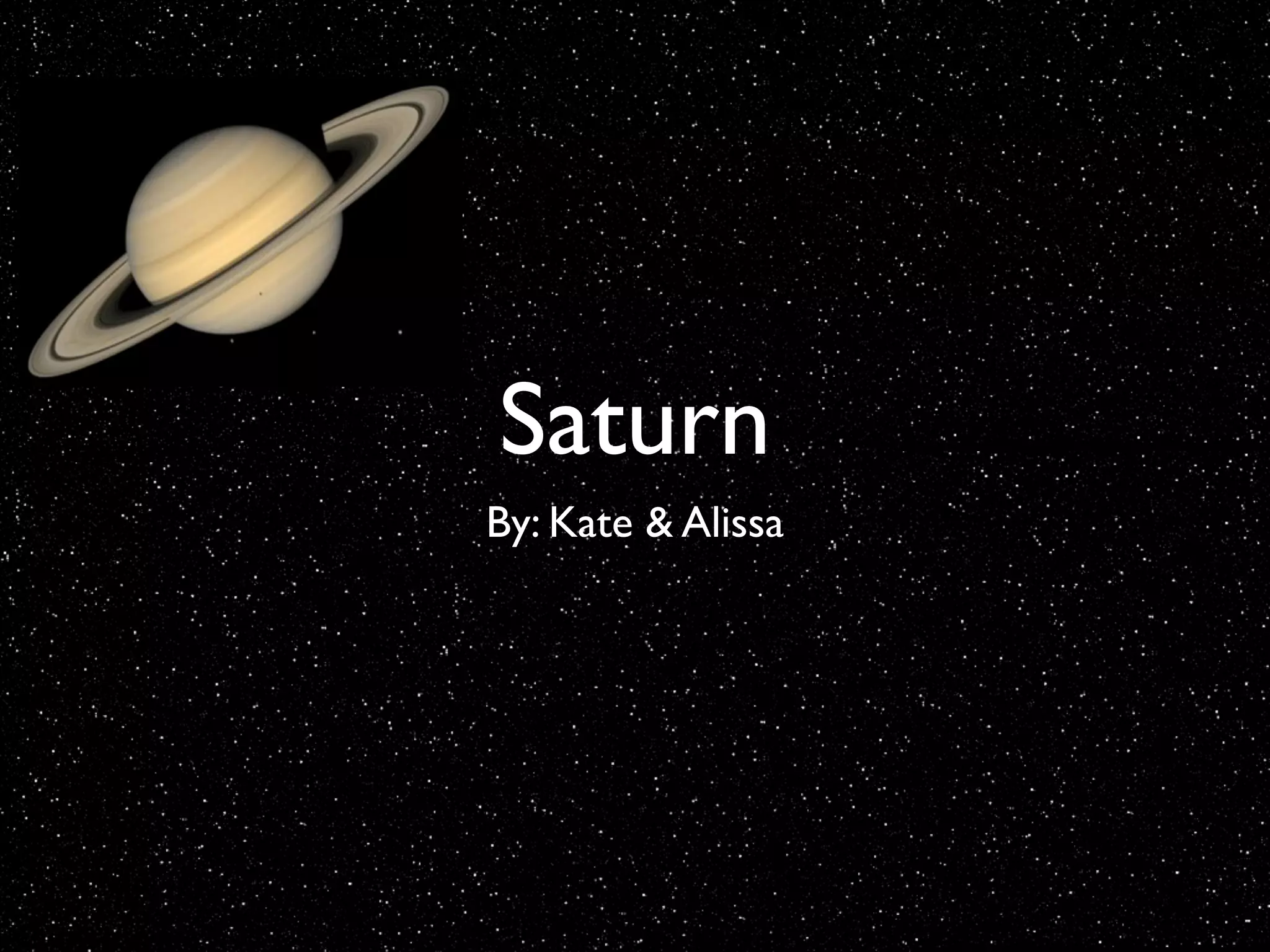 Saturn! | KEY