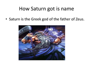 Saturn | PPTX