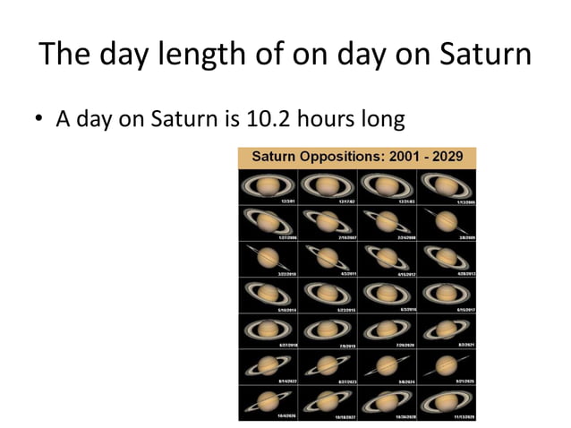 Saturn | PPT