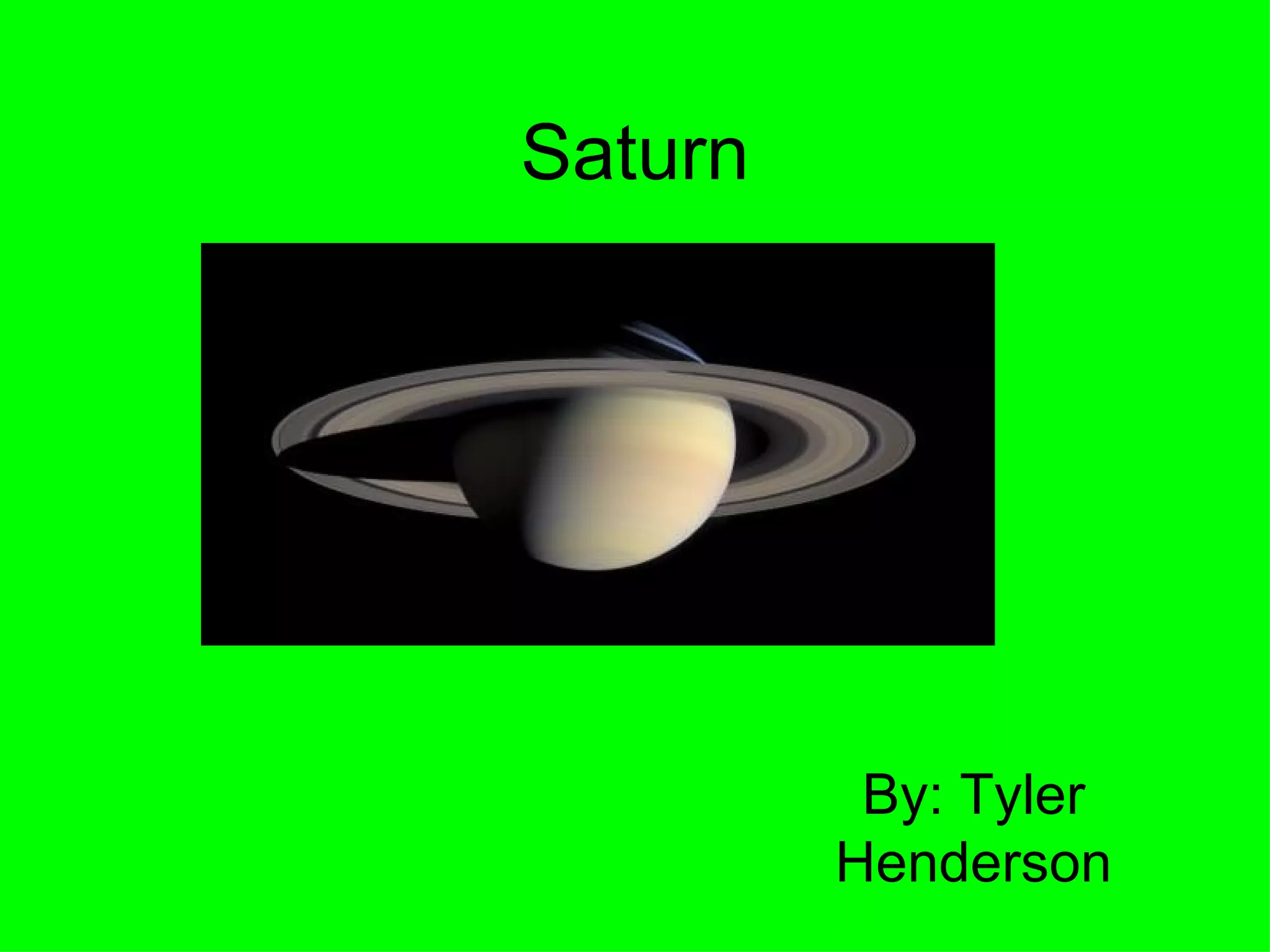 Saturn | PPT
