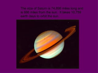Saturn | PPT