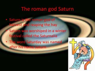 Planet Saturn | PPTX