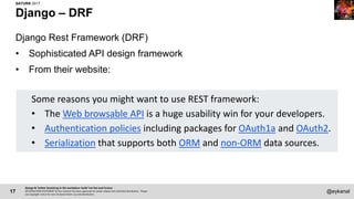 Django & Twitter Bootstrap in the workplace: build 'em fast and furious ...