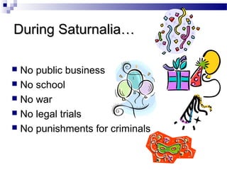 Saturnalia Presentation | PPT