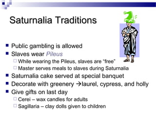 Saturnalia Presentation | PPT