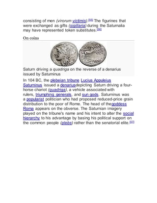 Saturn ( mythology ) . | PDF