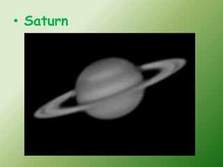Saturn (powerpoint) | PPTX
