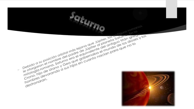 Saturno | PPT