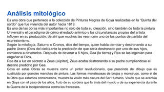 Saturno devorando a un hijo | PDF