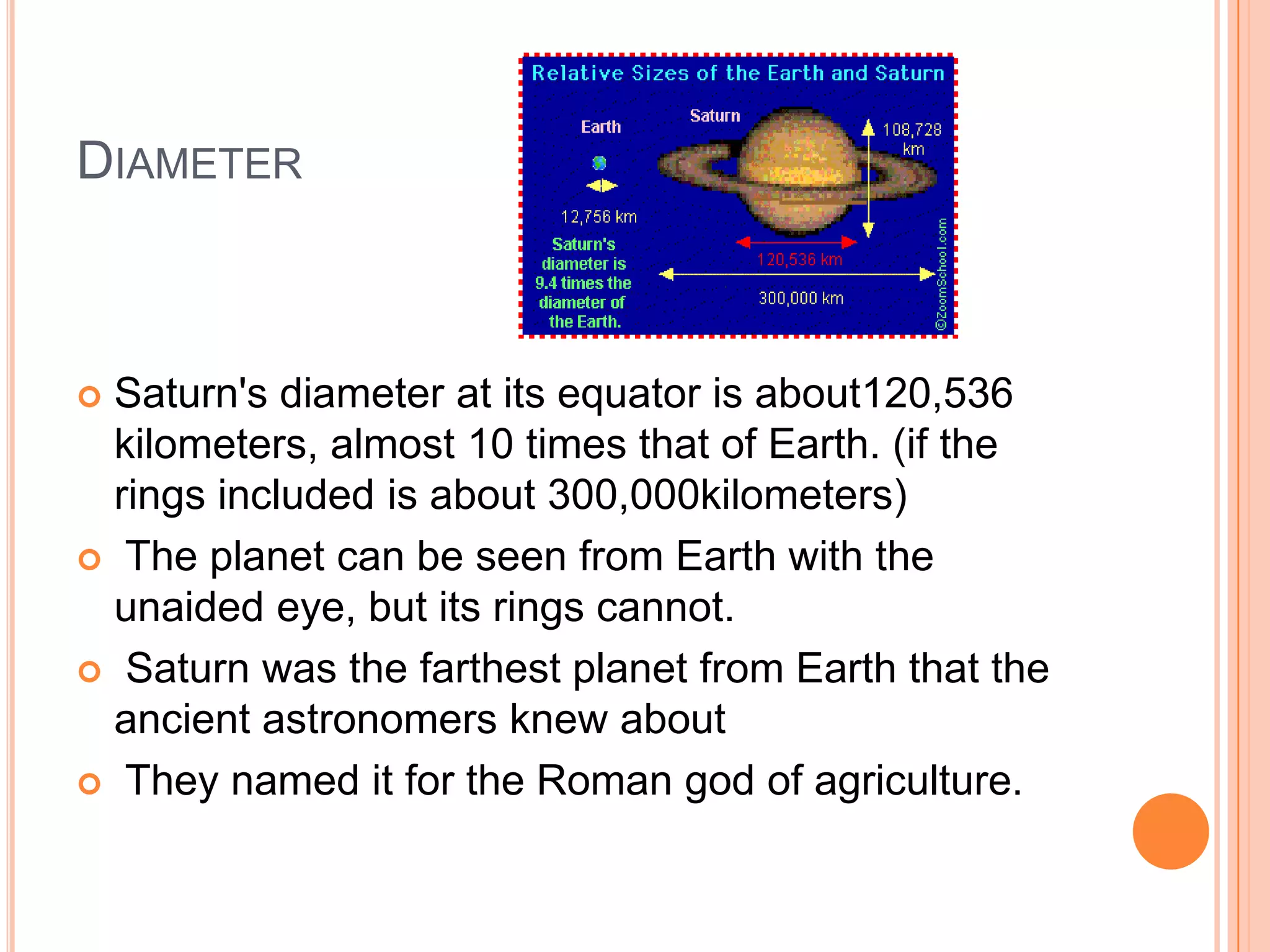Saturn Powerpoint Project | PPTX