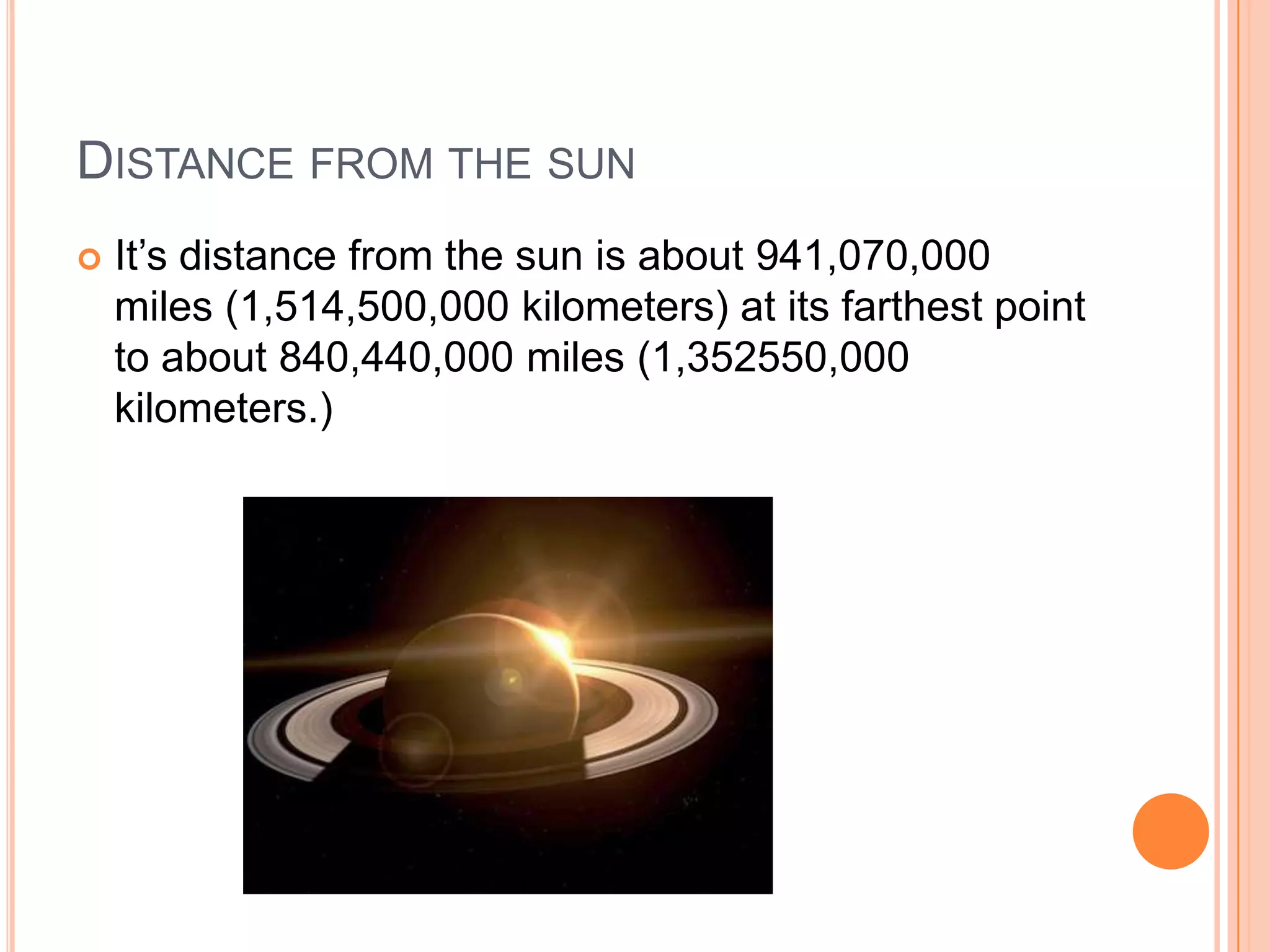 Saturn powerpoint project final publish | PPTX
