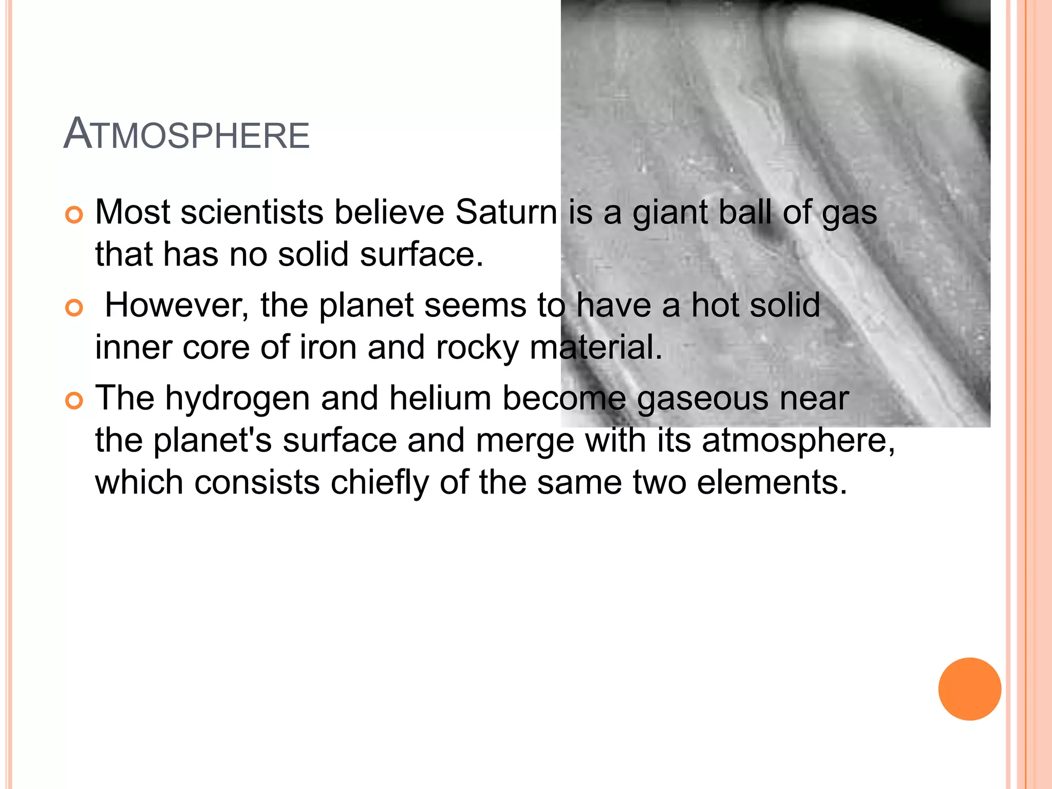 Saturn powerpoint project final publish | PPTX