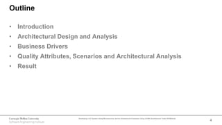 Developing IIOT System Using Microservices and Its Architectural Evaluation Using ATAM ...