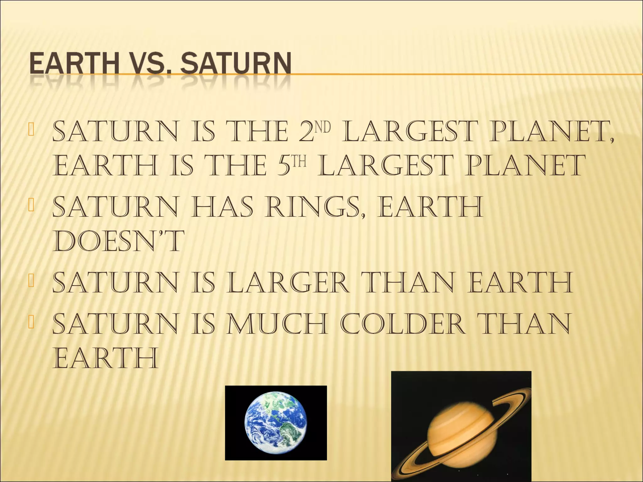 Saturn presentation | PPT
