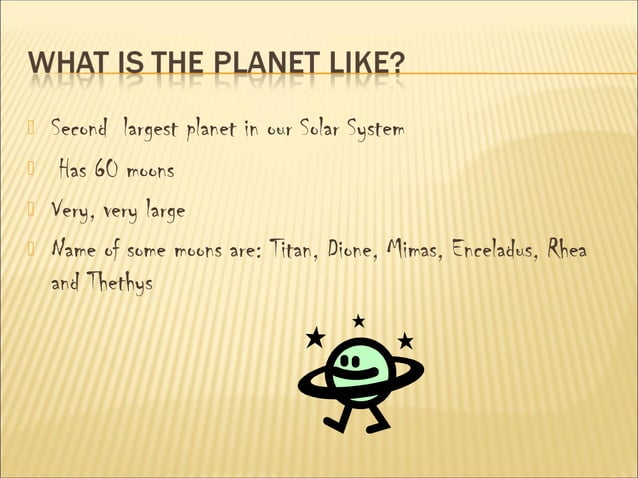 Saturn presentation | PPT