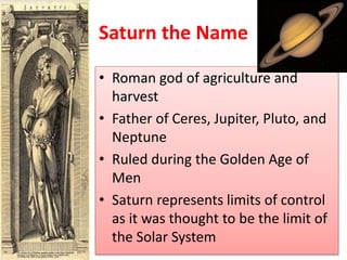 Saturn report | PPTX