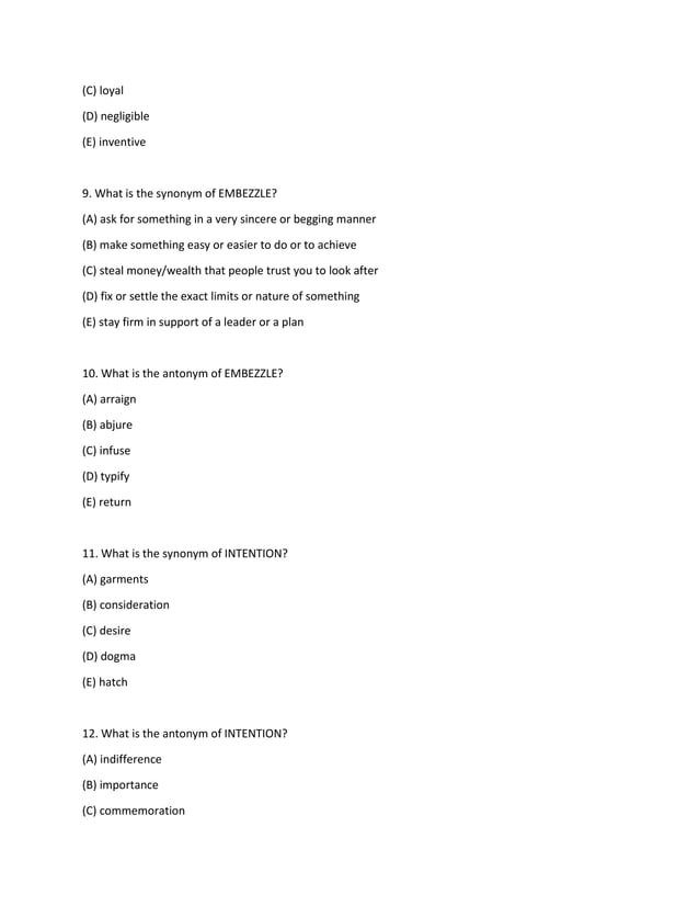 Sat Vocabulary Flashcards Printable | PDF
