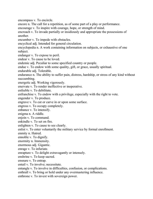 Sat vocabulary words | DOCX | Education