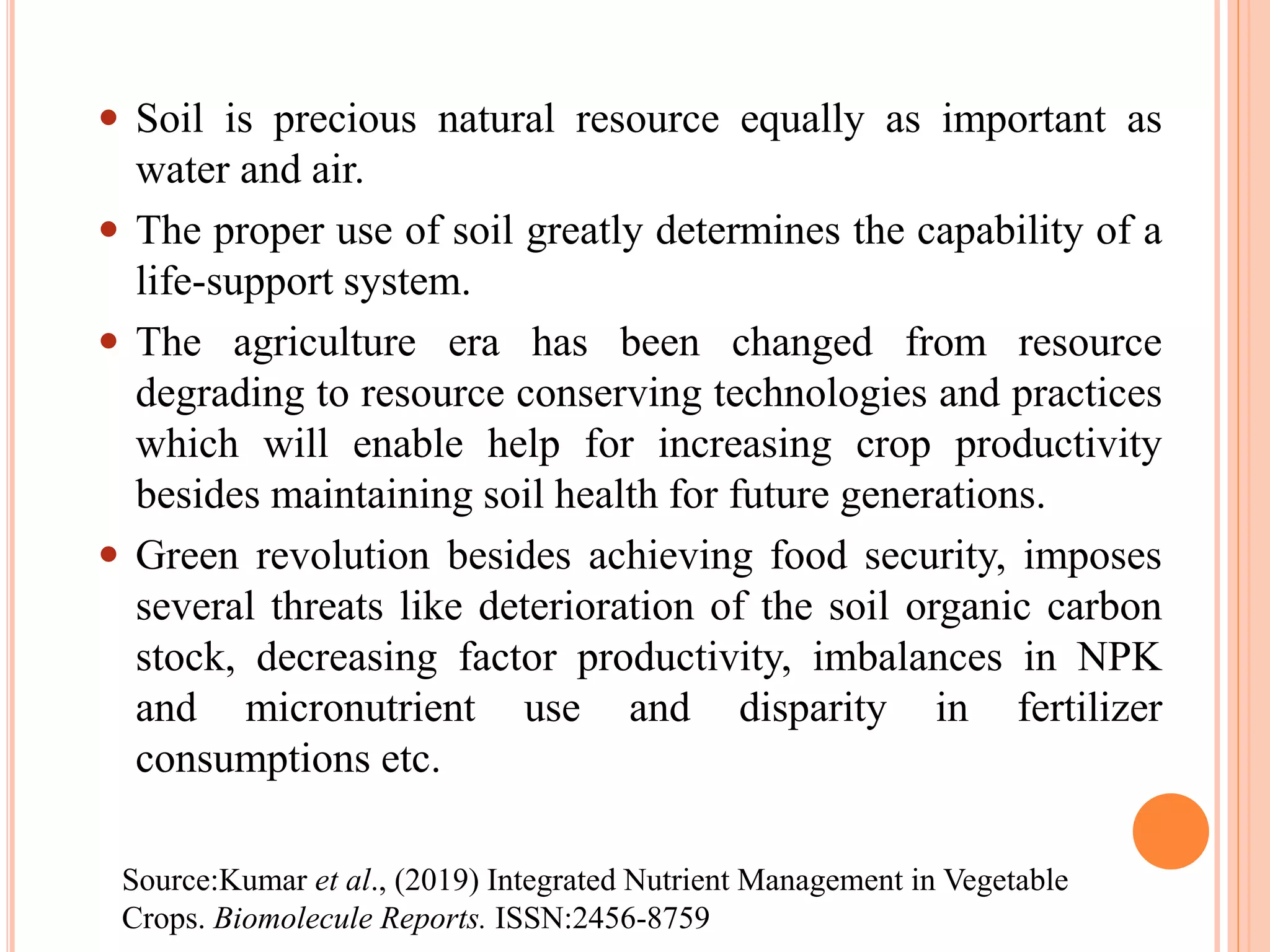 INTEGRATED USE OF BIOINOCULANTS AND FERTILIZERS IN VEGETABLES FOR ...