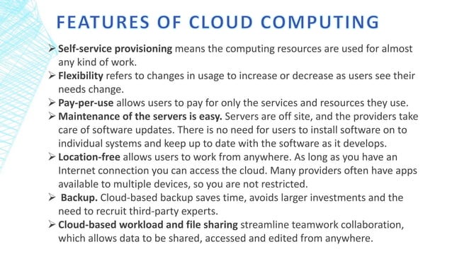cloud computing by satwik | PPTX | Cloud Computing | Internet