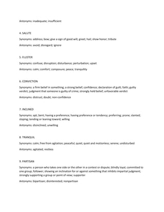 Sat Words Book | PDF | Law