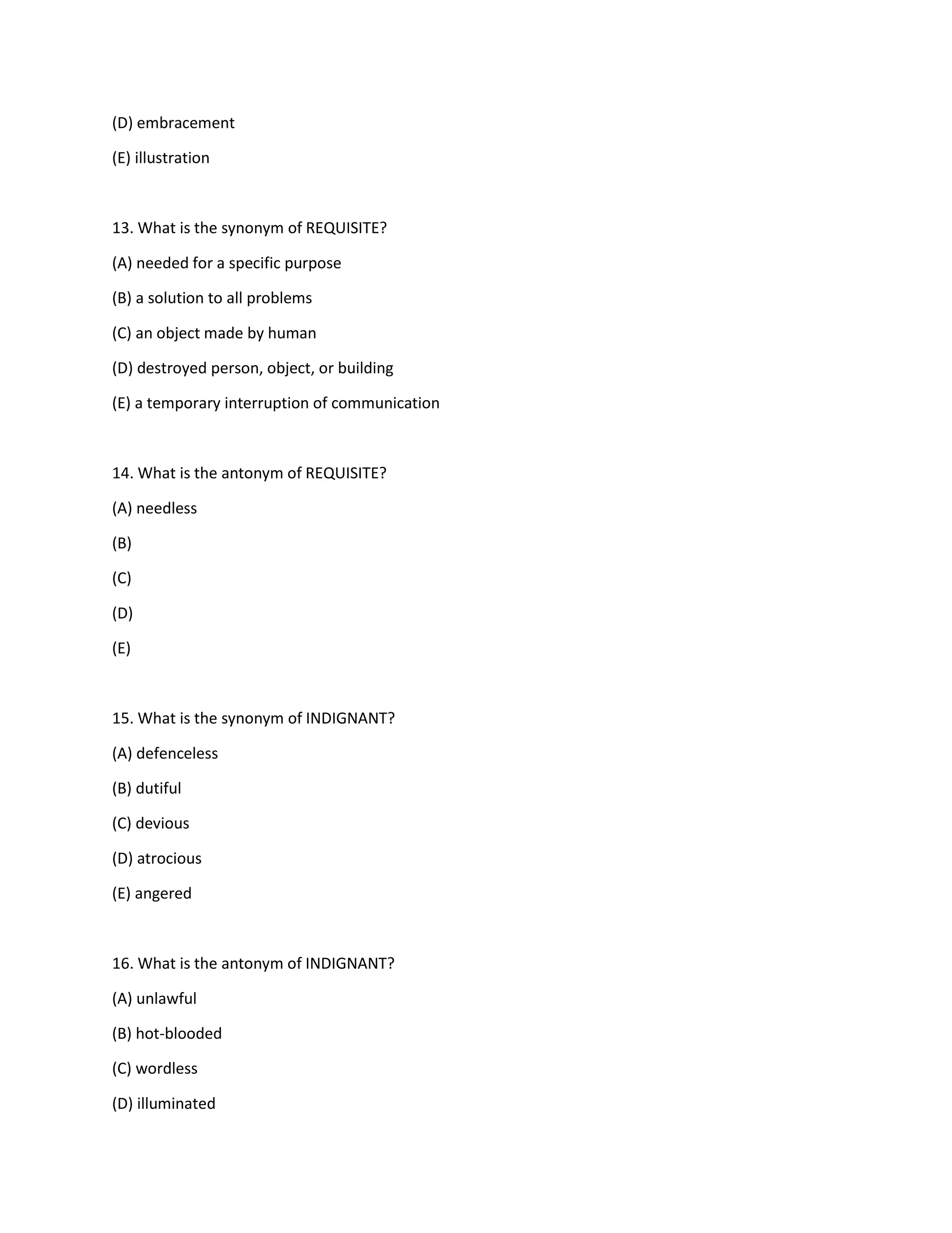 Sat Words In Context Practice | PDF