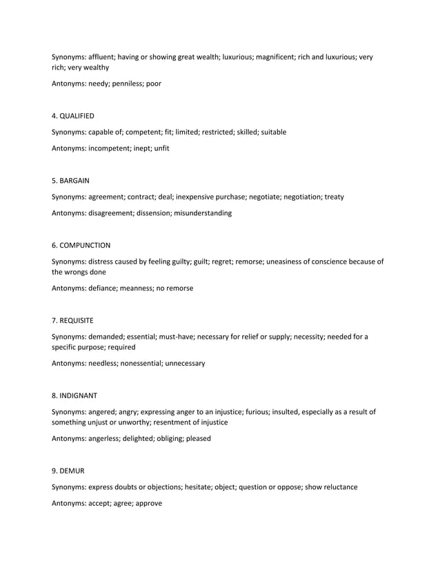 Sat Words In Context Practice | PDF