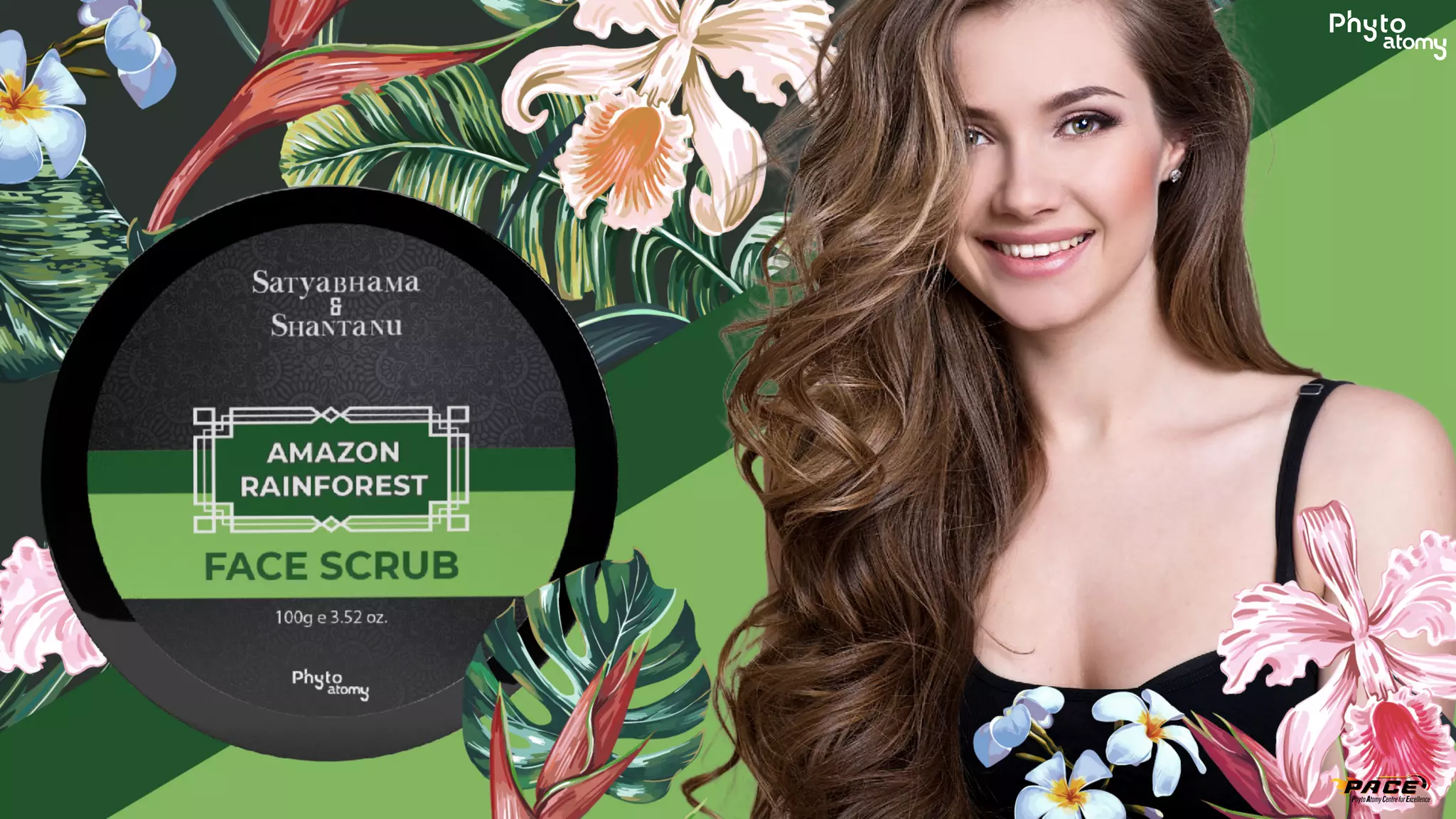 Satyabhama & Shantanu Amazon Rain Forest Face Scrub 100gm by Phyto ...