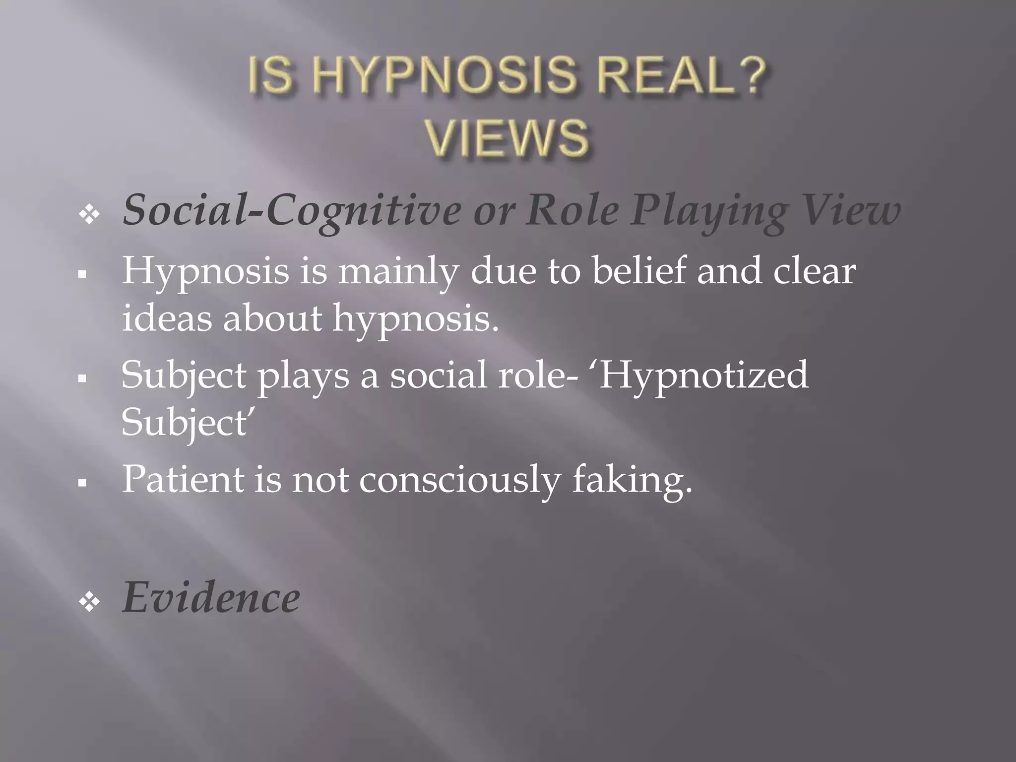 Satya comment hypnosis | PPT