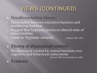 Satya comment hypnosis | PPTX