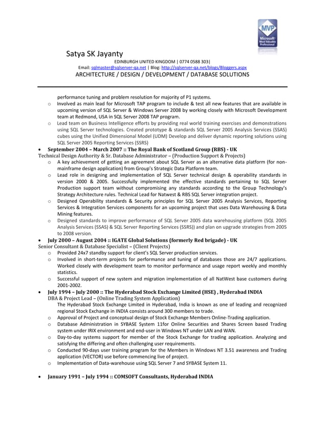 Satya Cv | PDF