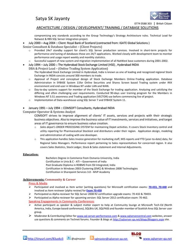 Satya jayanty CV | PDF