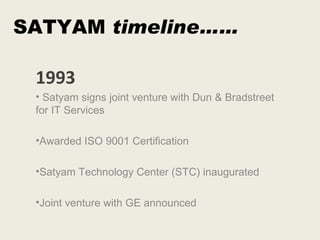 The Satyam saga | PPT | Business Accounting & Finance | Business