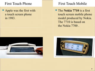 Touch Screen Technology | PPT | Consumer Electronics | Technology ...