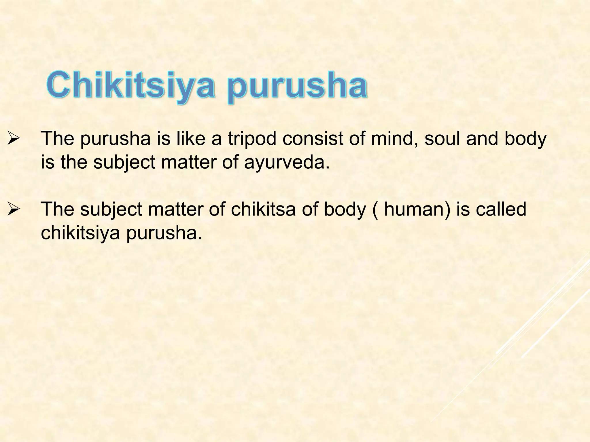 satyam concept of chikitsiya purusha .pptx