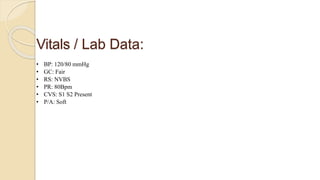 Gout Case Presentation Assignment College | PPTX