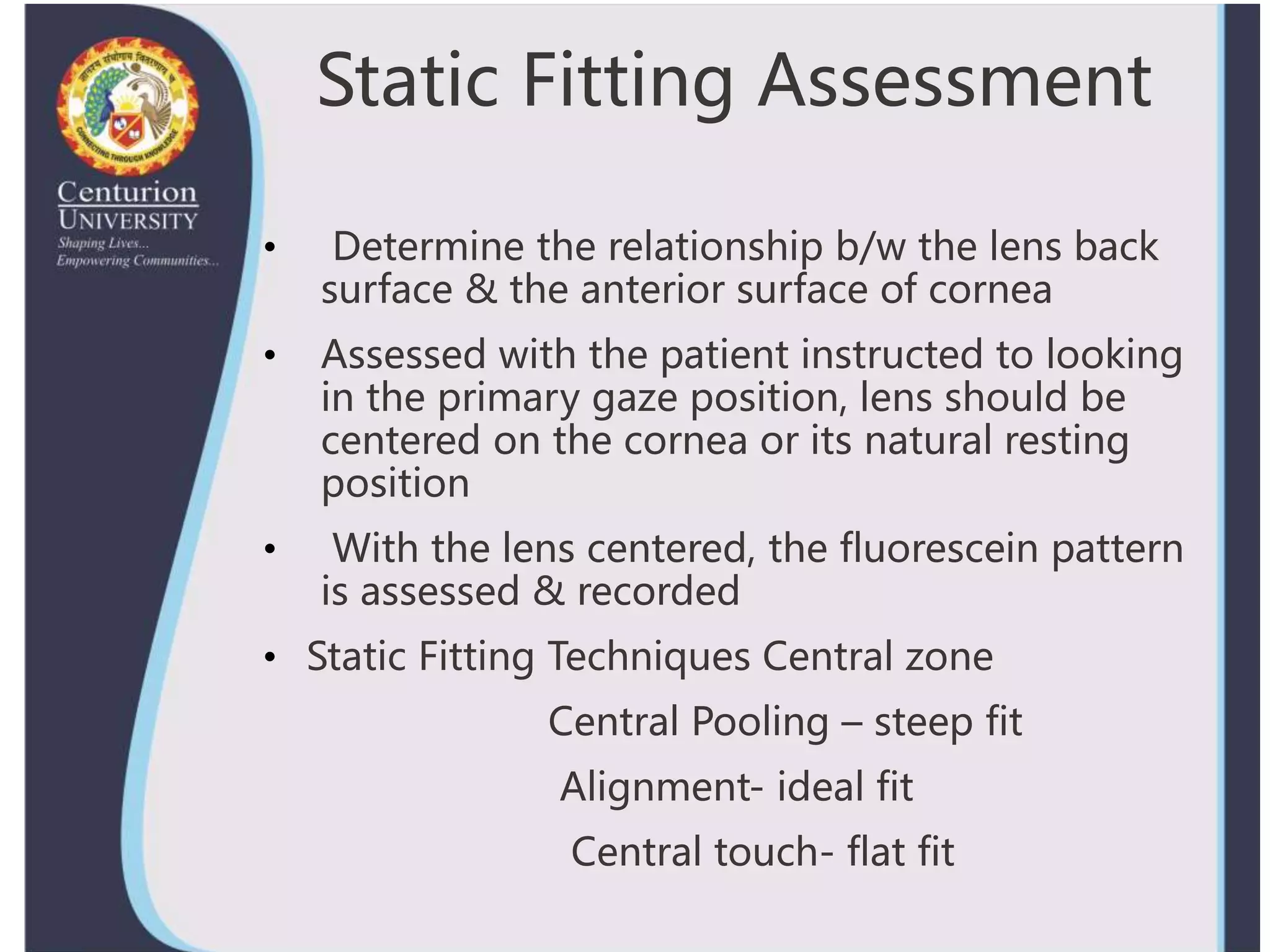 RGP contact lens fitting | PPTX