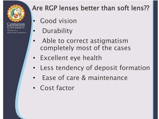 RGP contact lens fitting | PPTX | Eye and Vision Conditions | Diseases and Conditions