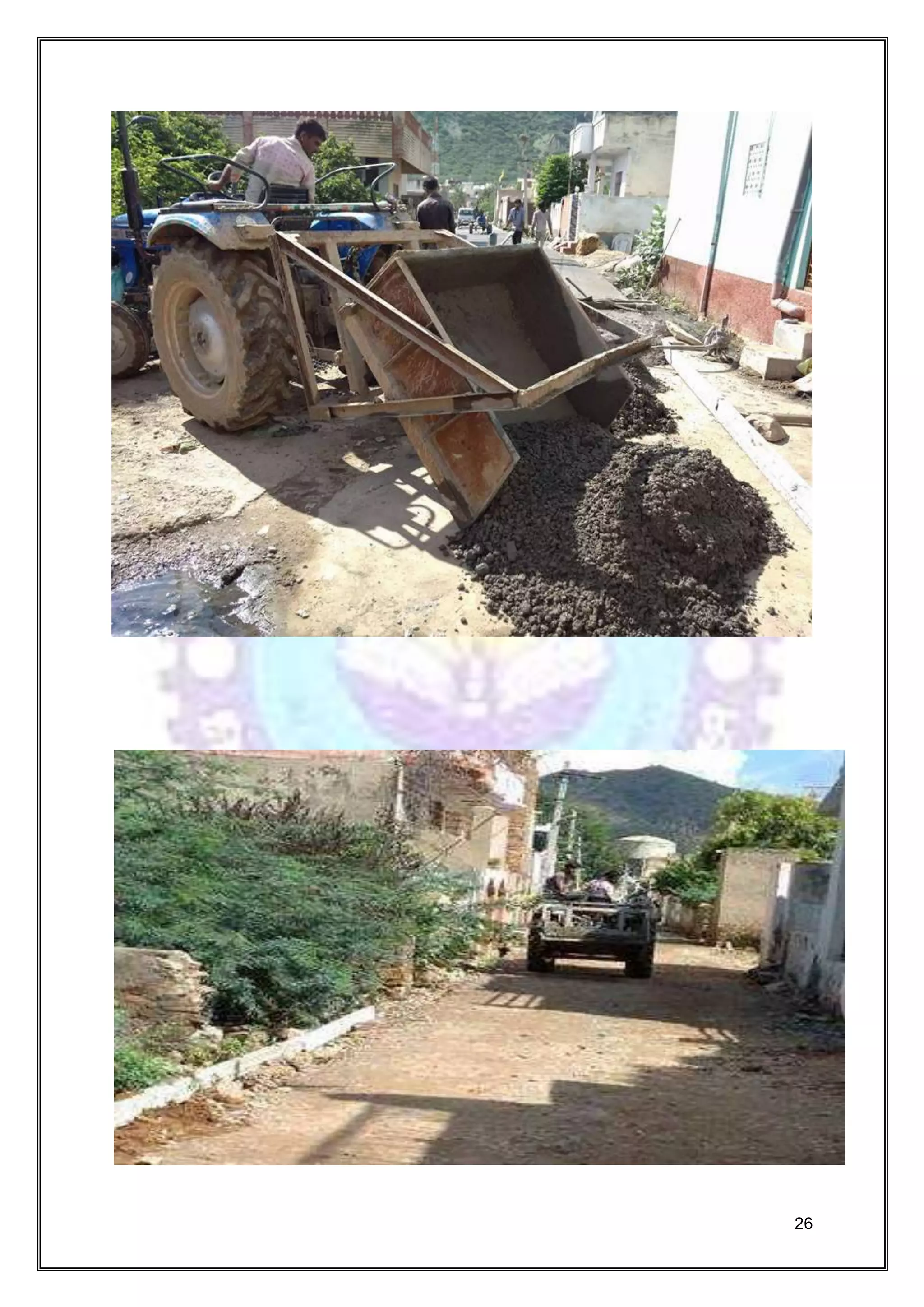 PWD CC ROAD CONSTRUCTION WORK TRAINING REPORT | DOCX