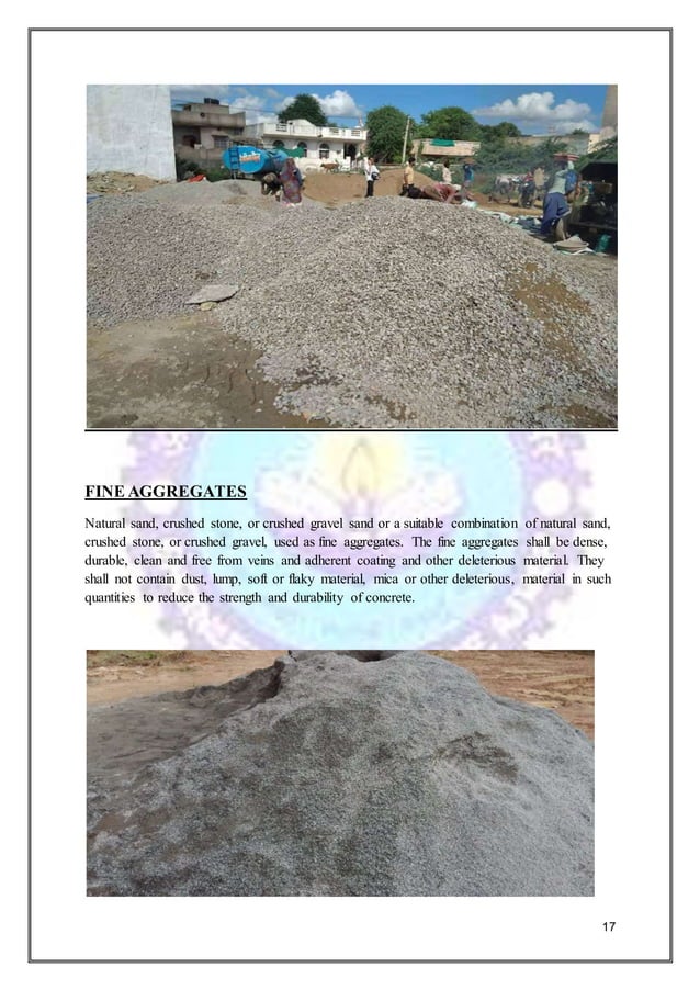 PWD CC ROAD CONSTRUCTION WORK TRAINING REPORT | DOCX